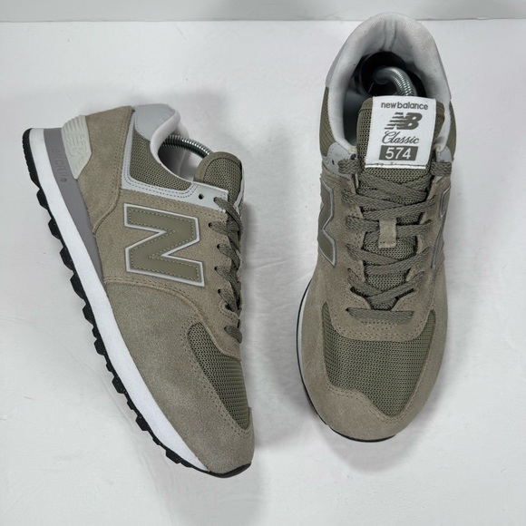 New Balance | Shoes | New Balance 574 Olive Green Casual Athletic ...